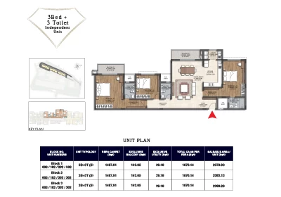Premium 3 BHK Hilltop Residences | The Promont Phase II by Tata Housing