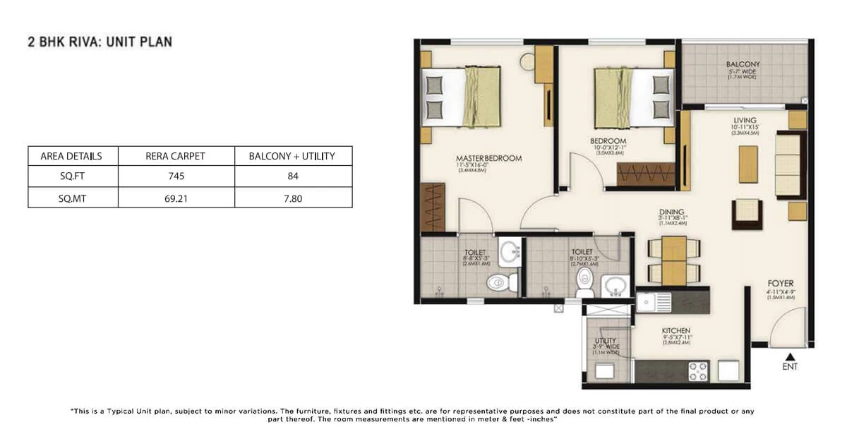 Riva by Tata Housing: Book 1 and 2 BHK Homes at Riva in Bangalore